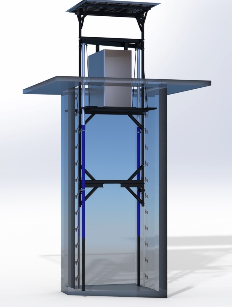 Helipad lift, reaching the hospital by the roof – doppler.gr